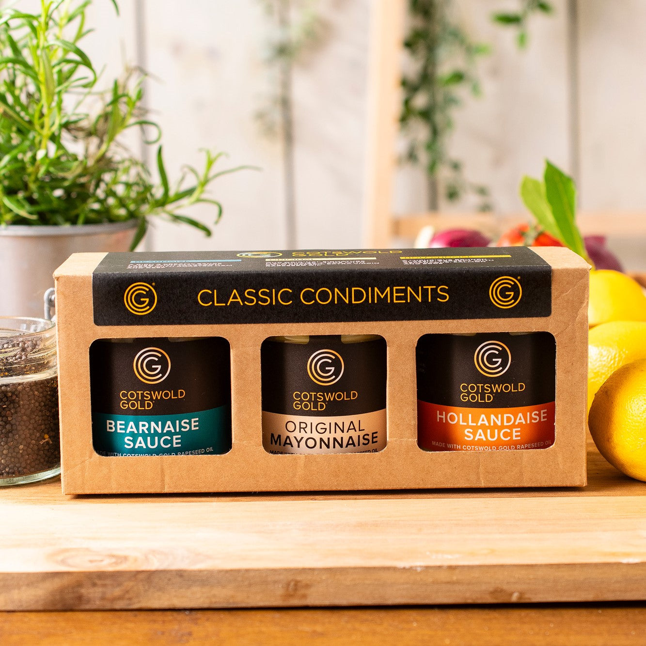 Classic Condiments Gift Pack by Cotswold Gold – Ross & Ross Gifts